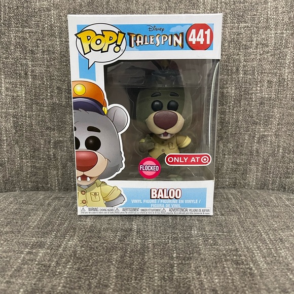 Funko | Other | Talespin Baloo Flocked Target Exclusive Funko Pop ...